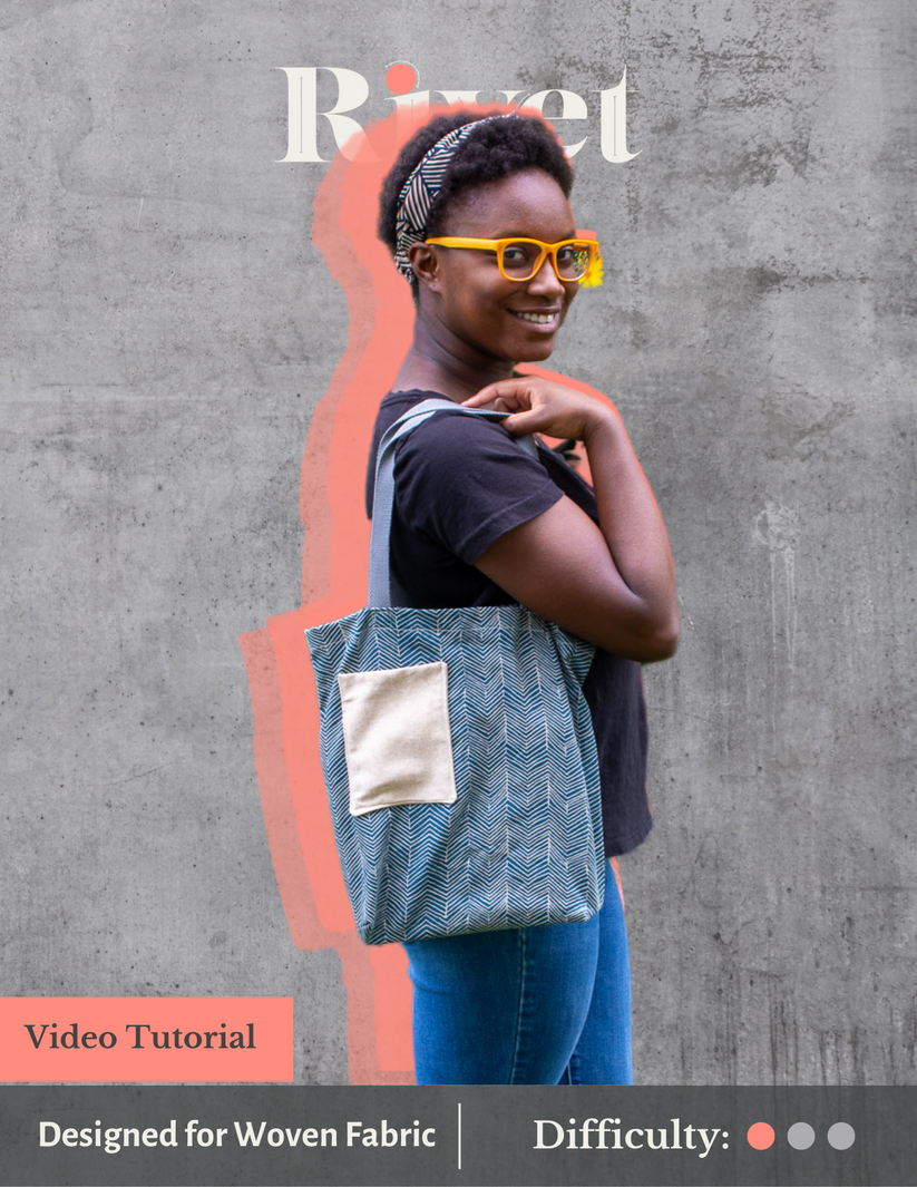 Rivet Patterns Forte Tote Bag