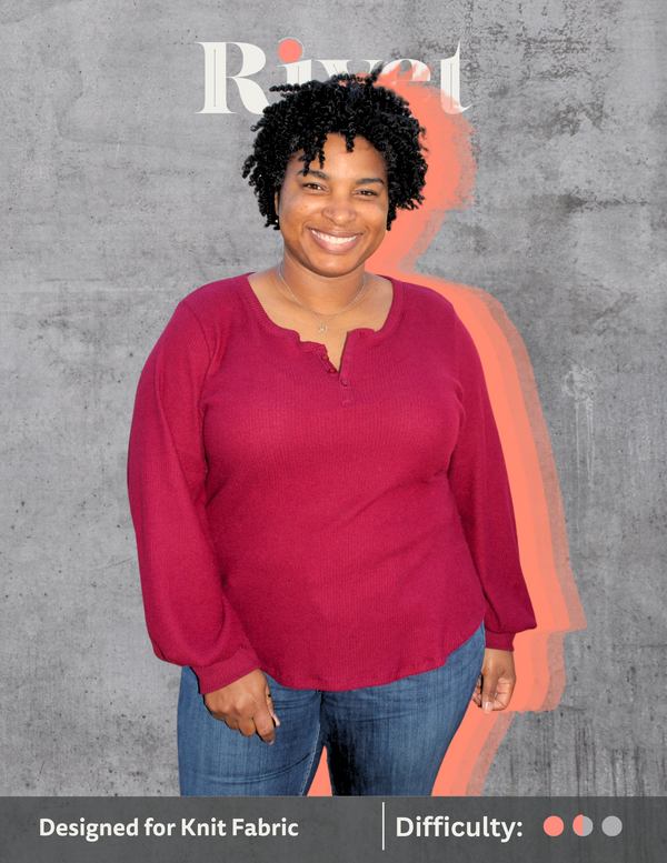 Rivet Patterns Hawthorn Henley Bundle View A and View B