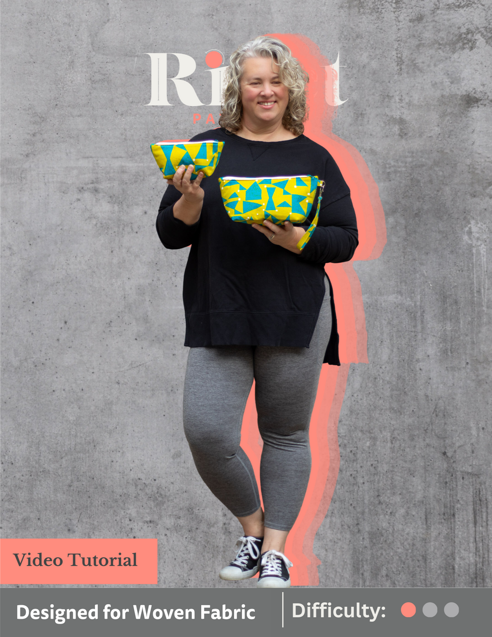 Rivet Patterns Prelude Zip Pouch